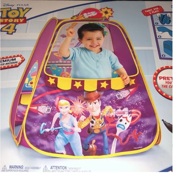 Jakks | Toys | Play Tent Disney Pixar Toy Story 28 W X 4 H X 28 D Ages ...